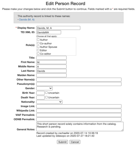 Some Lessons from Counting Names, Person Records, and Short Person ...