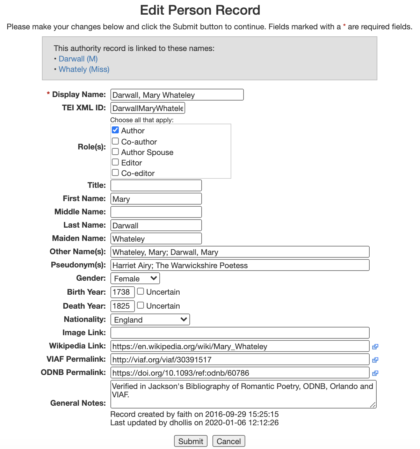 Some Lessons from Counting Names, Person Records, and Short Person ...