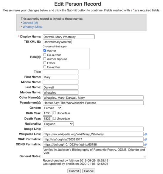Some Lessons from Counting Names, Person Records, and Short Person ...